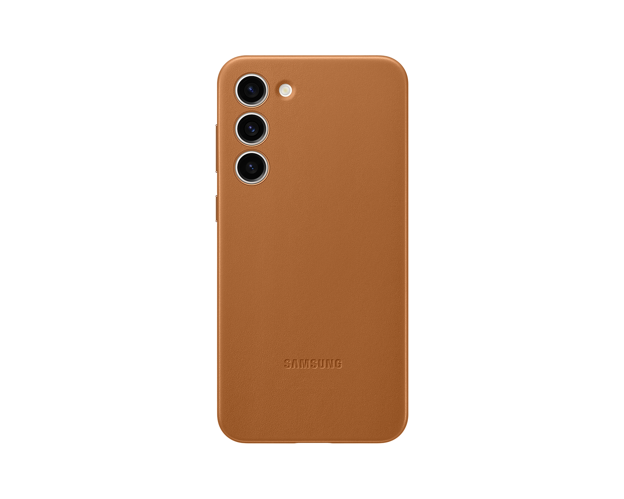 Чехол-накладка Samsung Galaxy S23+ EF-VS916LAEGRU Leather Case песочно-бежевый