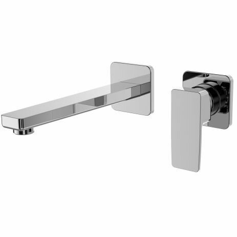 Смеситель Fiore (Фиоре) Dark, встраиваемый в стену, однорычажный, хром, 140CR9532