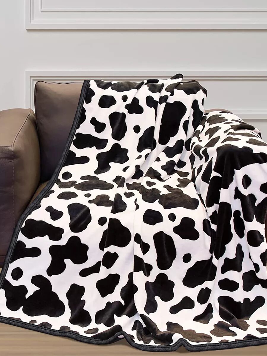 Плед 150х200 плюшевый на кровать Lindo