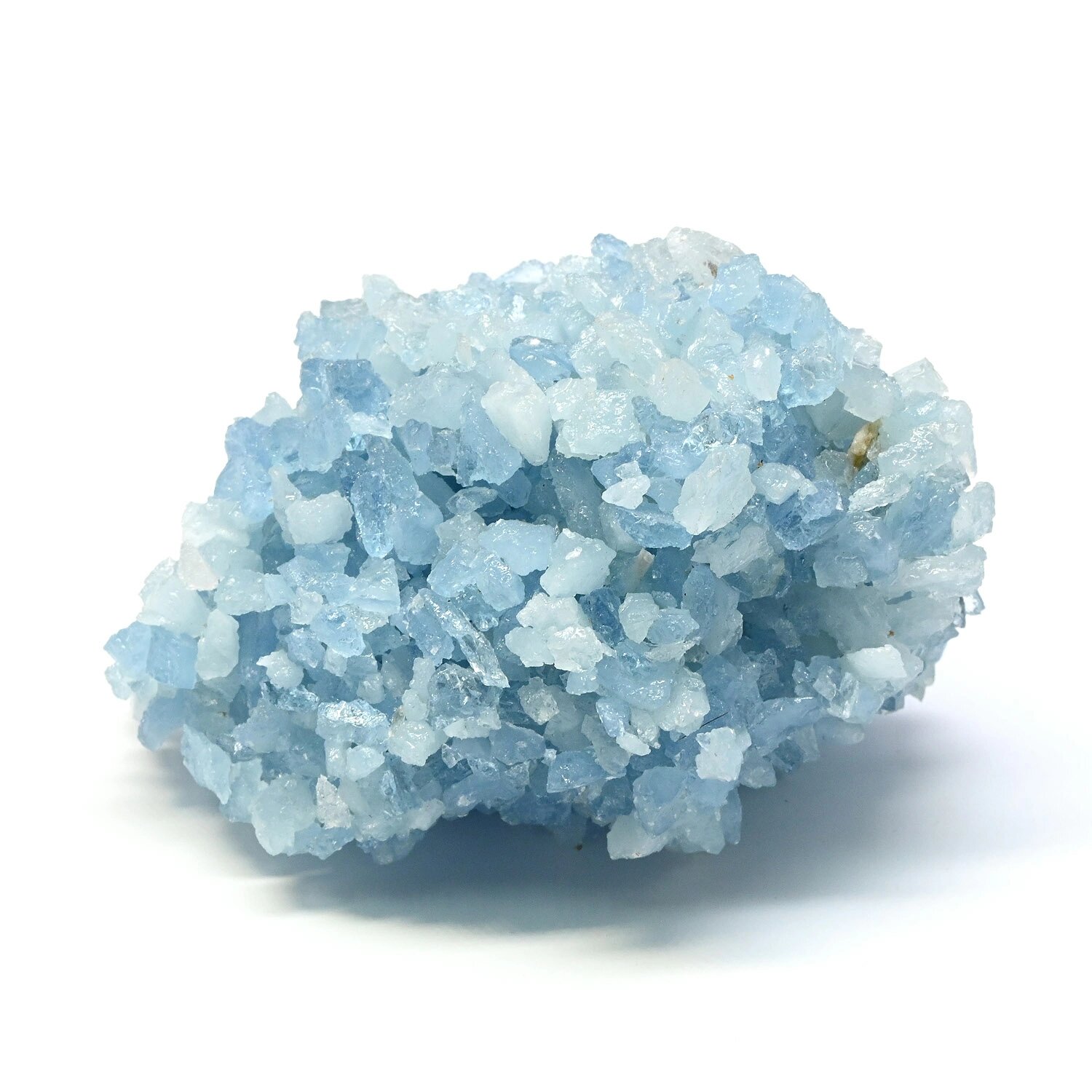 Кристаллы аквамарина имитация кластера 65*60*70мм,196г .