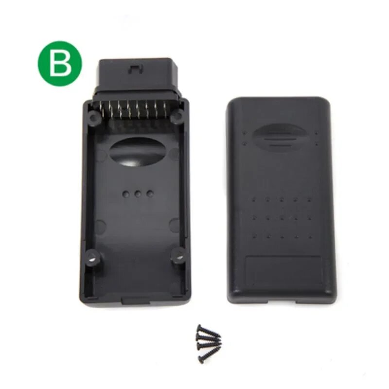 12-типная розетка, автомобильный сварочный разъем OBD2, диагностический интерфейс, OBD-штекер OBD2, корпус OBDII, монтажный корпус B