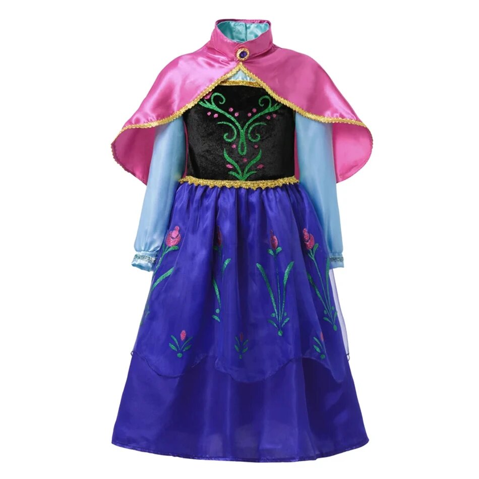 Детское платье принцессы Анны Disney 3-4T (Size 110), Anna Set 1