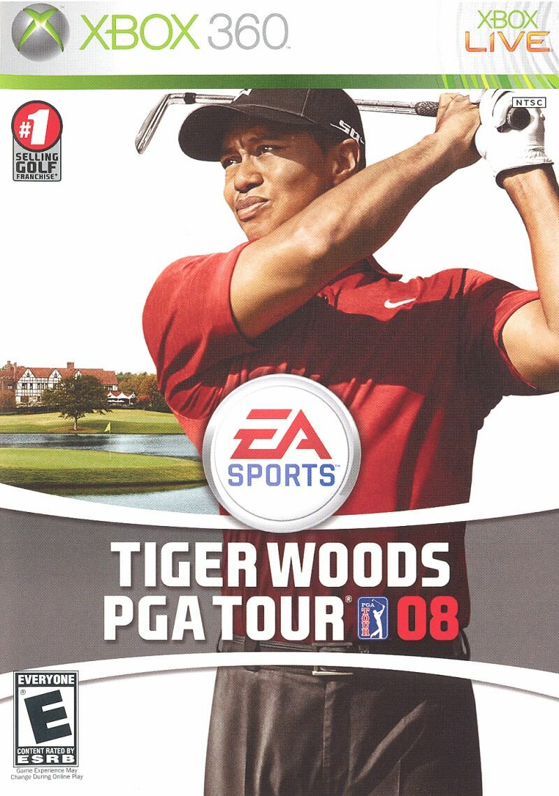Игра Tiger Woods PGA Tour 08 (Xbox 360) (eng)
