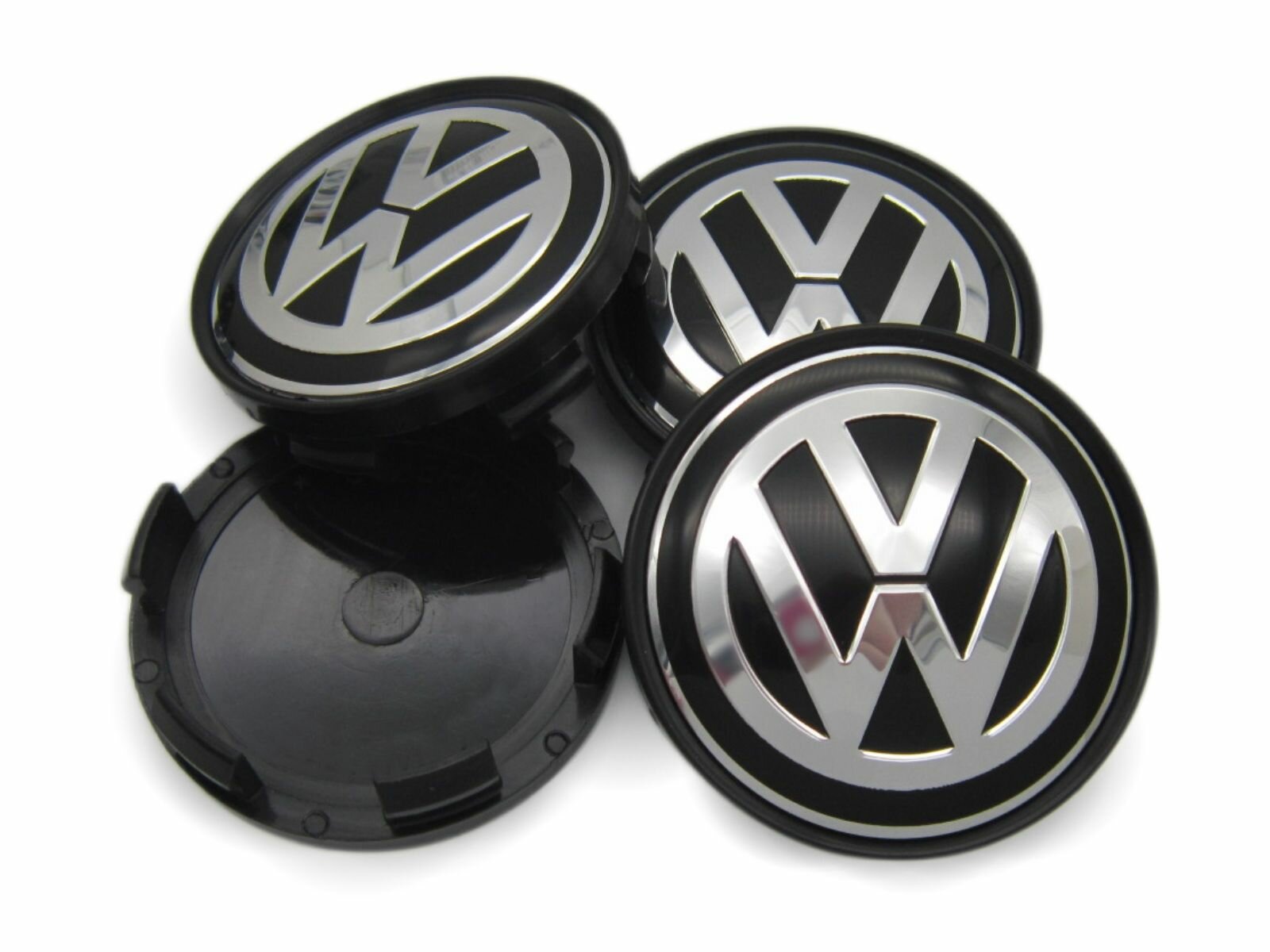 Колпачки заглушки на литые диски Реплика замена C570 Фольксваген 59/56/10 мм, 4 шт.