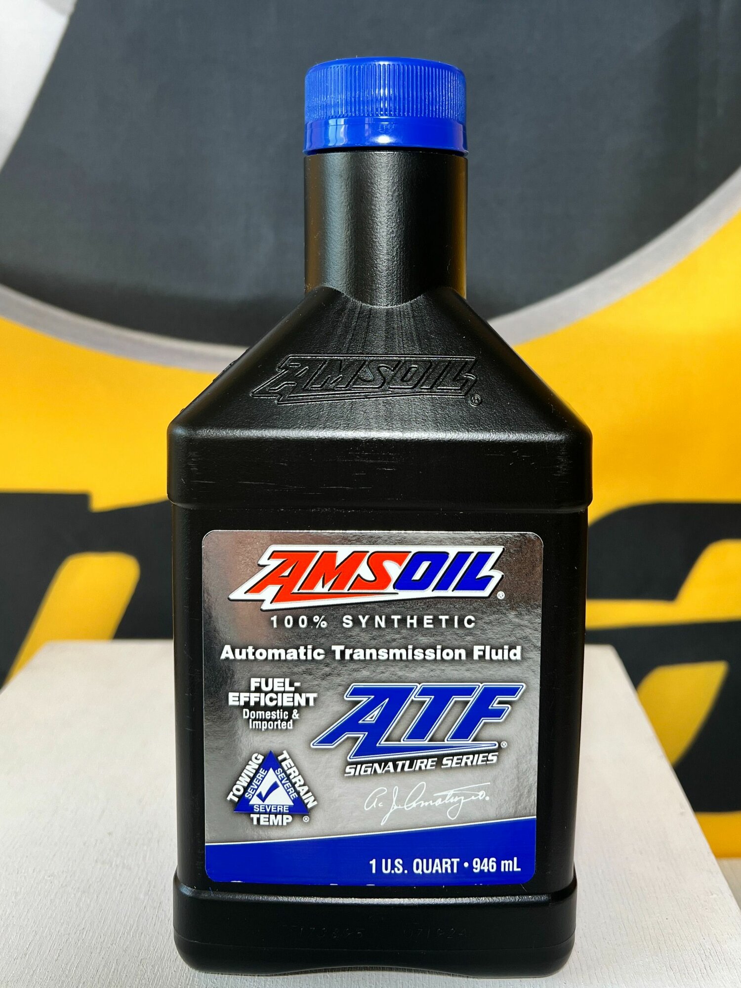 Масло трансмиссионное Amsoil, синтетическое, для автоматических КПП, 0.946л