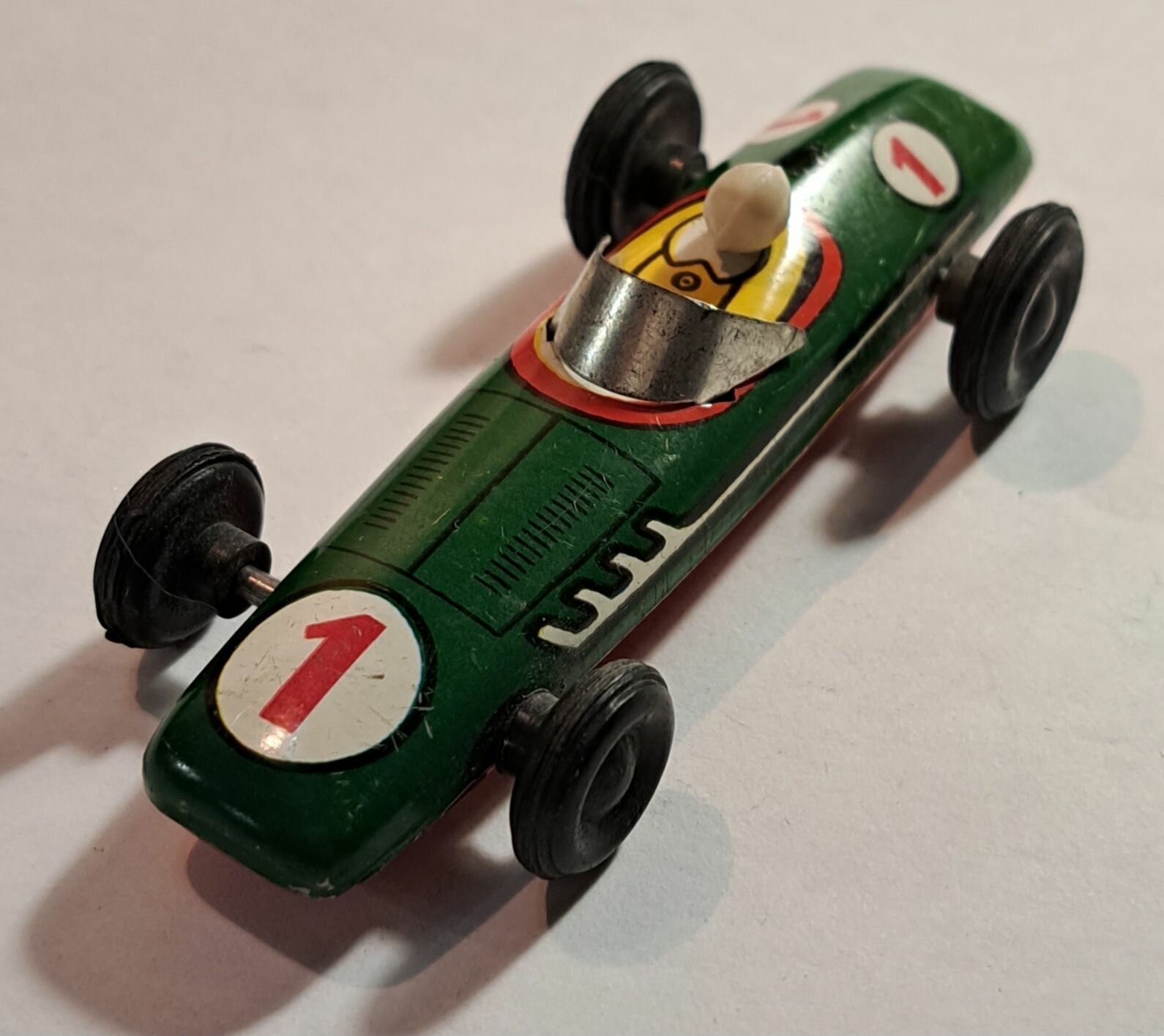 Игрушечная гоночная машинка MSB bolide уникальный коллекционный предмет DDR - Япония №3