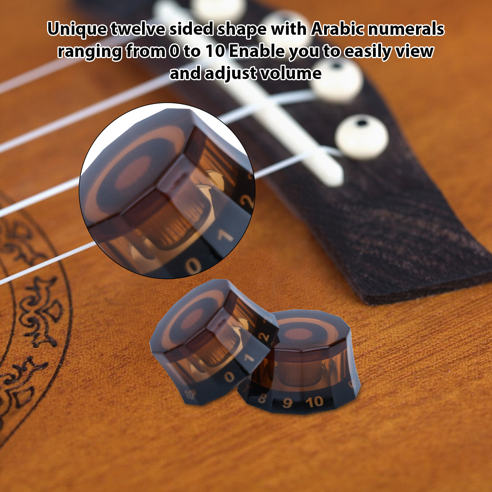 Набор из 4 ручек для электрогитары Dodecagon, ручка громкости гитары EPI, ручка баса для электрогитары, ручка тембра LP, колпачок потенциометра, запчасти для электрогитары Re