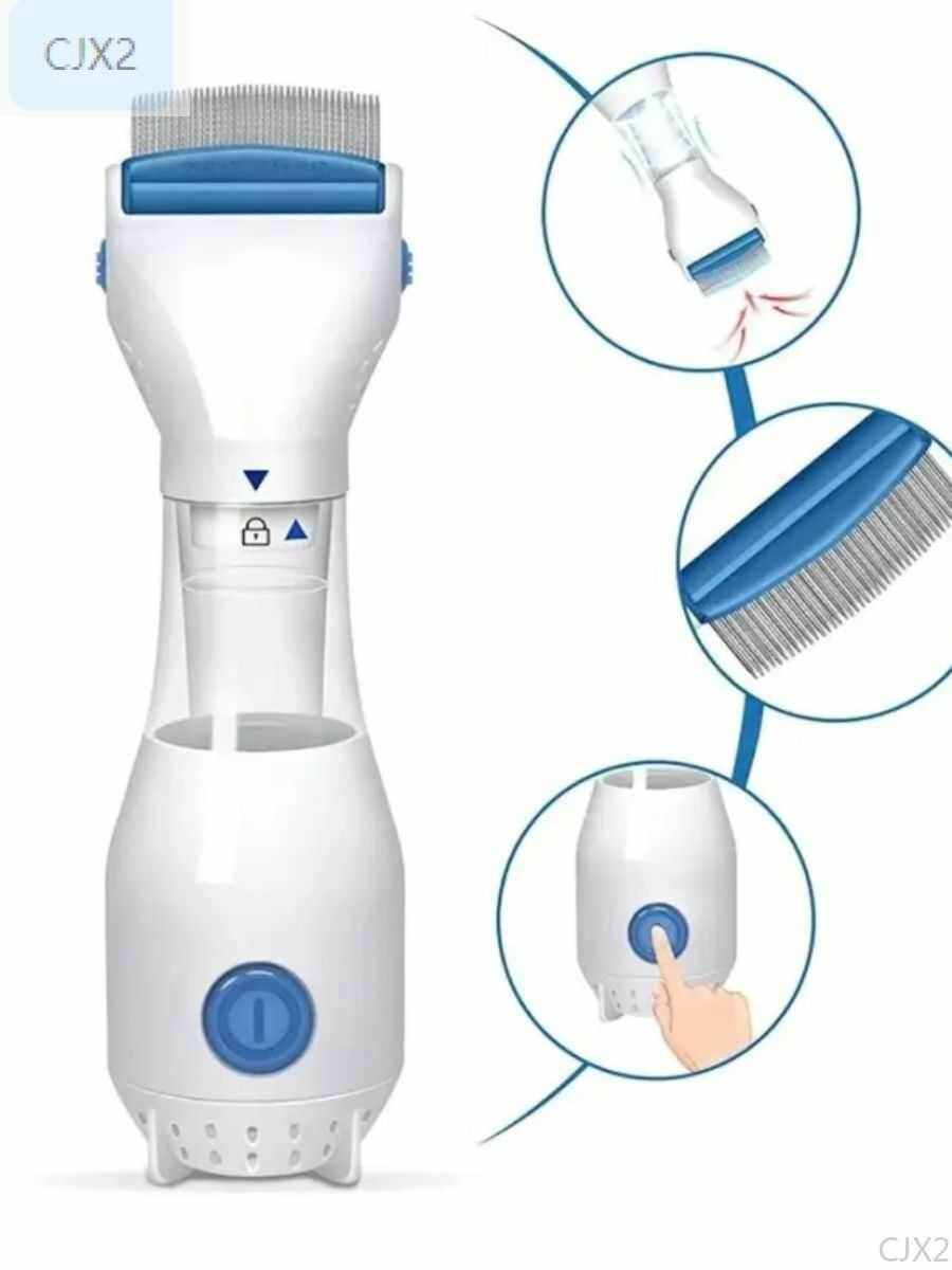 Электрическая расческа битосос от гнид и вшей. Битосос , гребень для удаления вшей и гнид-CJX2