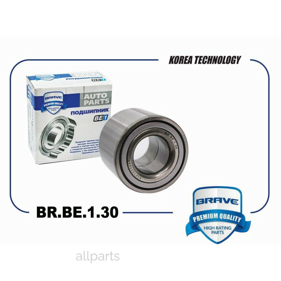 BRAVE BR. BE.1.30 Подшипник задней ступицы Duster 2WD, Kaptur 2WD, Largus, Almera -ABS(30*62* BRAVE BR. BE.1.30
