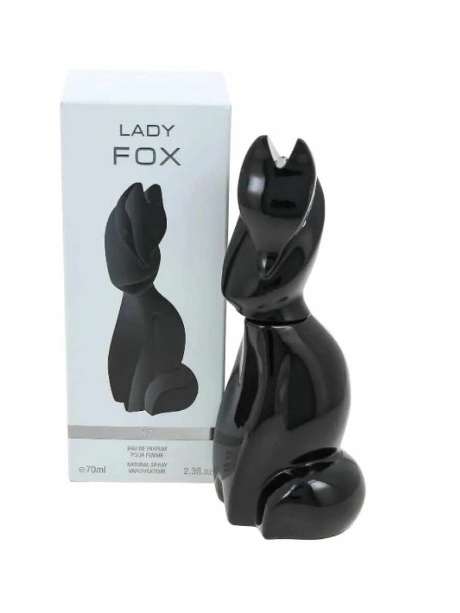 Туалетная вода КПК LADY FOX#7 70ml черная (аромат Lady Million) для женщин