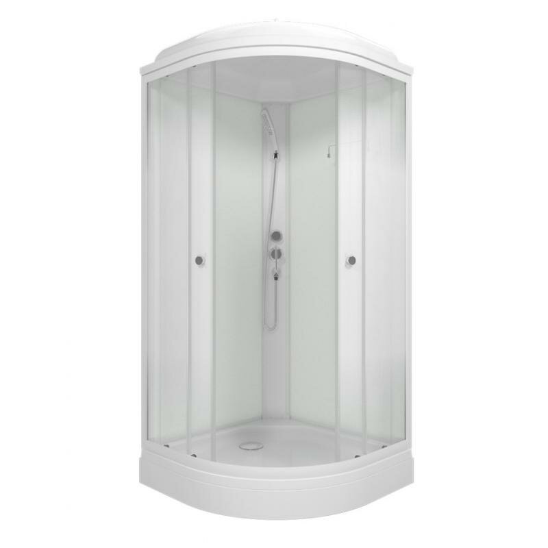 Тритон Душевая кабина Лайт 100*100 А (7 мест+сифон D90мм) Щ0000061831 Тритон