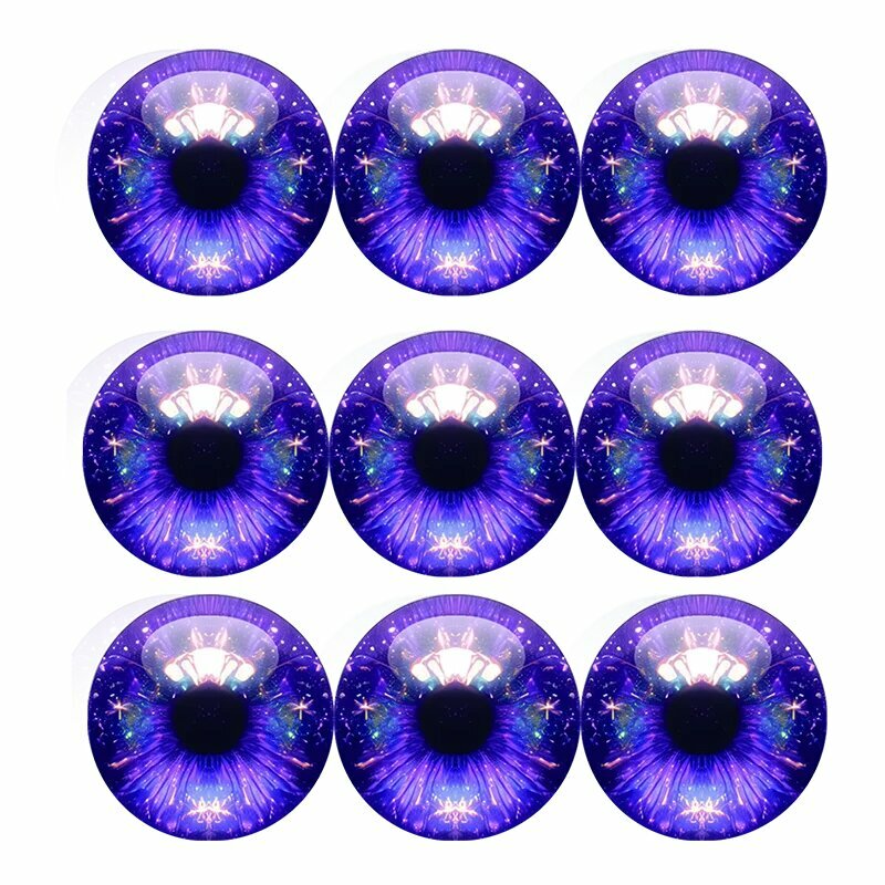 15 пар стеклянных глаз для шитья кукол своими руками, аксессуары для рукоделия, блестящая любовь, кошачий глаз, дракон, глаз динозавра, круглый кабошон
