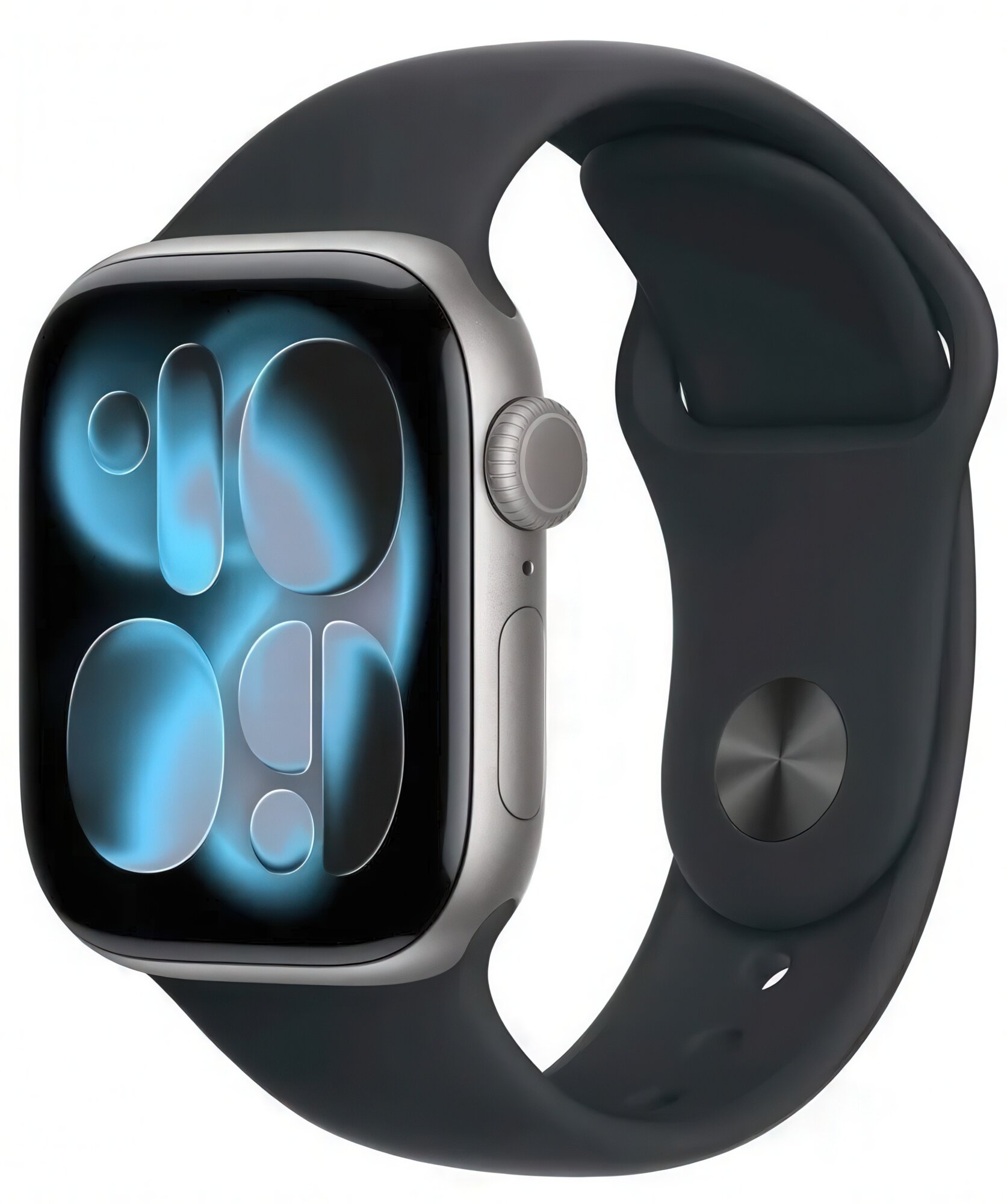 Умные часы Apple Watch S11 46mm Space Gray Aluminum Case with Black Sport Band S/M