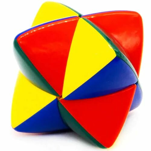 Головоломка / Calvin's Puzzle Pillow Pyraminx Star 2x2 Цветной пластик / Развивающая игра