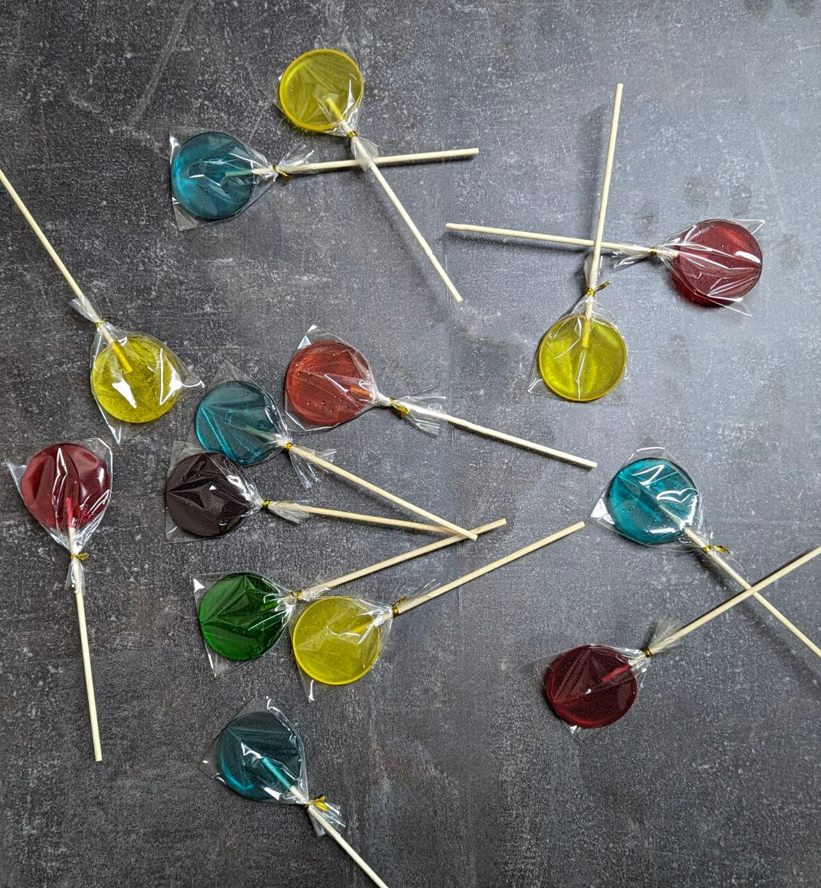 Карамель на палочке "круг" 20 шт