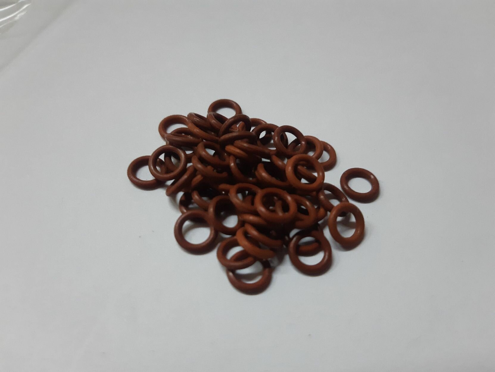 Кольцо уплотнительное РТИ Экспресс, фторкаучук, коричнево-красное, 3 шт