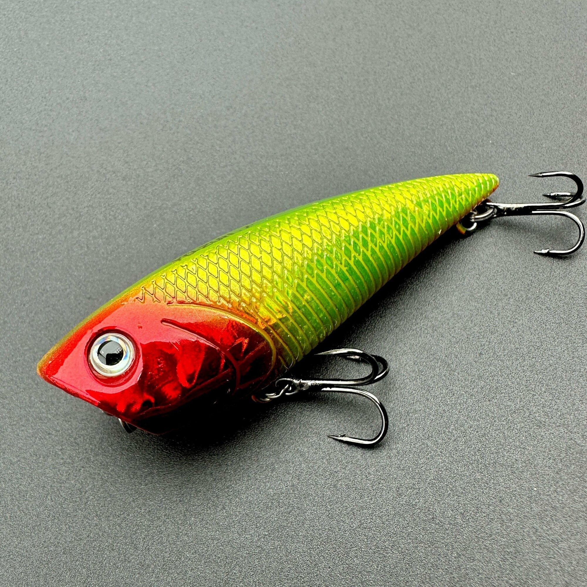 Воблер для рыбалки поппер ZZ Pop CS на щуку, судак, берш, язь, жерех