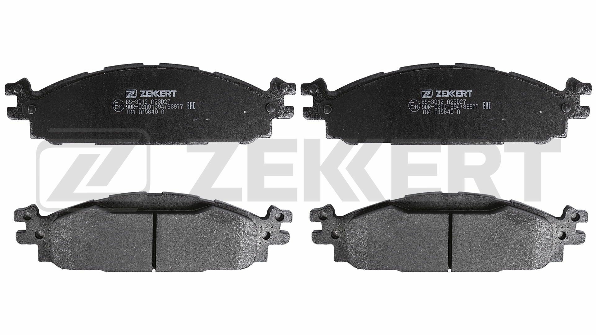 Колодки тормозные дисковые передние для Форд Эксплорер BS-3012 ZEKKERT