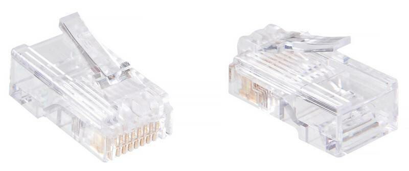 Buro TL-CAT-001/100 RJ-45 коннектор 8P8C cat.5e упаковка 100 шт