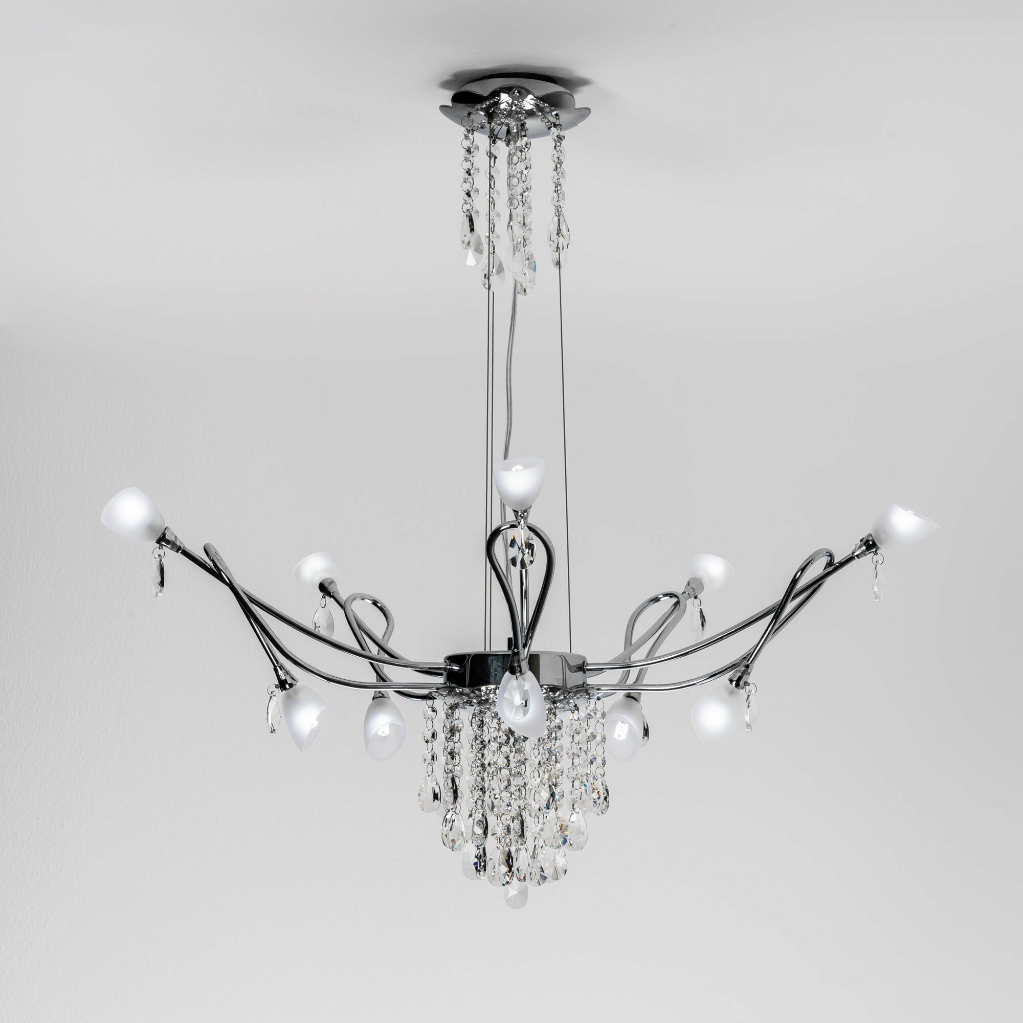 VENEZIA Люстра подвесная Notte Giorno Хром