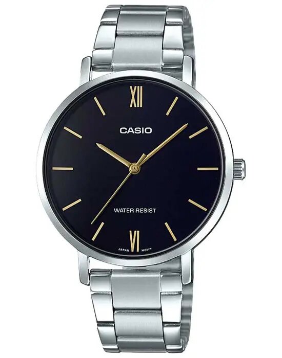Наручные часы CASIO Collection, серебряный, черный