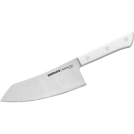 Нож кухонный Хаката Samura HARAKIRI, 166 мм (SHR-0091W/K)