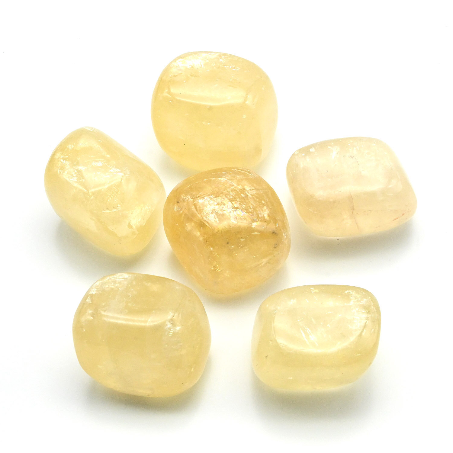 Минерал кальцит желтый (Исландский шпат) 28*22*19мм, 25-29г (K) .