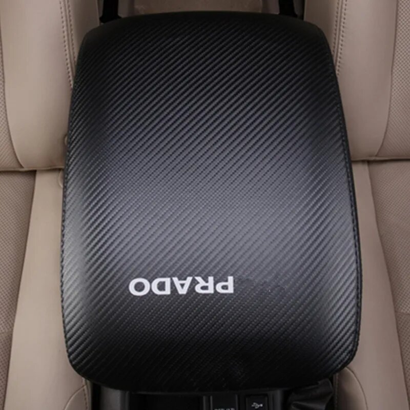 Подлокотник карбоновый черный Toyota Land Cruiser Prado 120 (2003-2009)