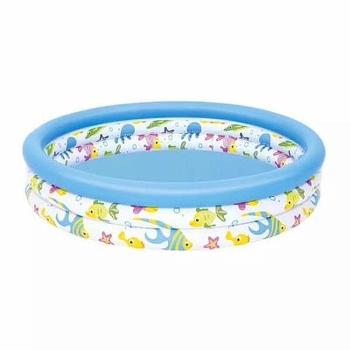 Бассейн надувной детский "Океан" 122х25см, 140 л, Bestway 51009