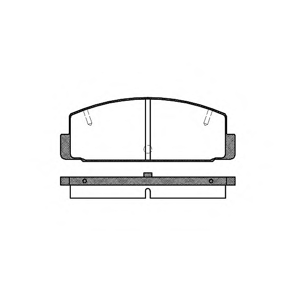 REMSA 0179.10 (B6Y82643Z / B6Y82643ZA / FA6749280) 179 10 колодки дисковые з.\ Mazda (Мазда) rx-7 III 2.6 rotary twin turbo 92-96179