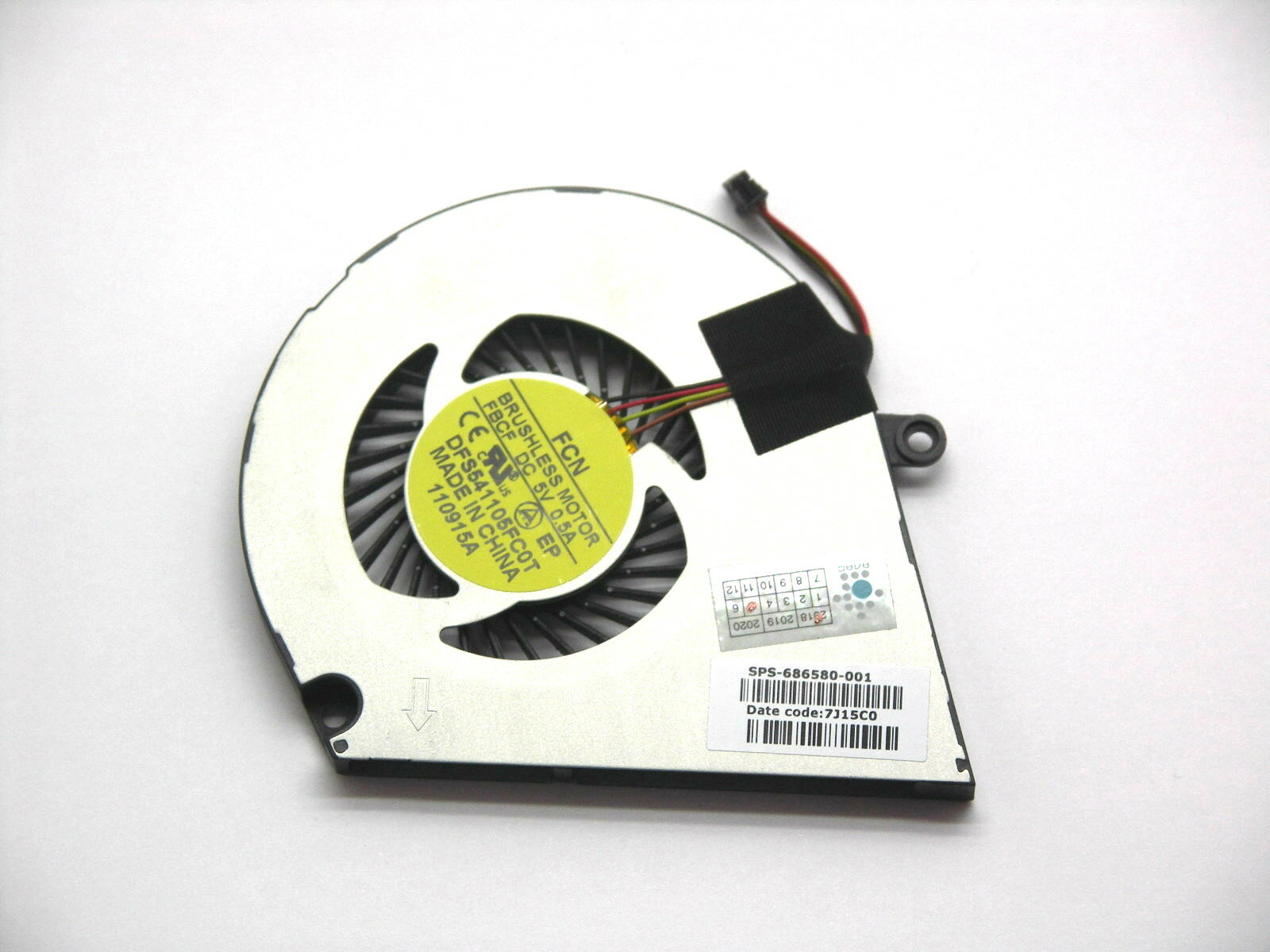 Вентилятор, кулер, для HP Envy 4 Envy 6, UltraBook 4-1000, 6-1200, 4t-1000, 6-1000 4pins, 100857