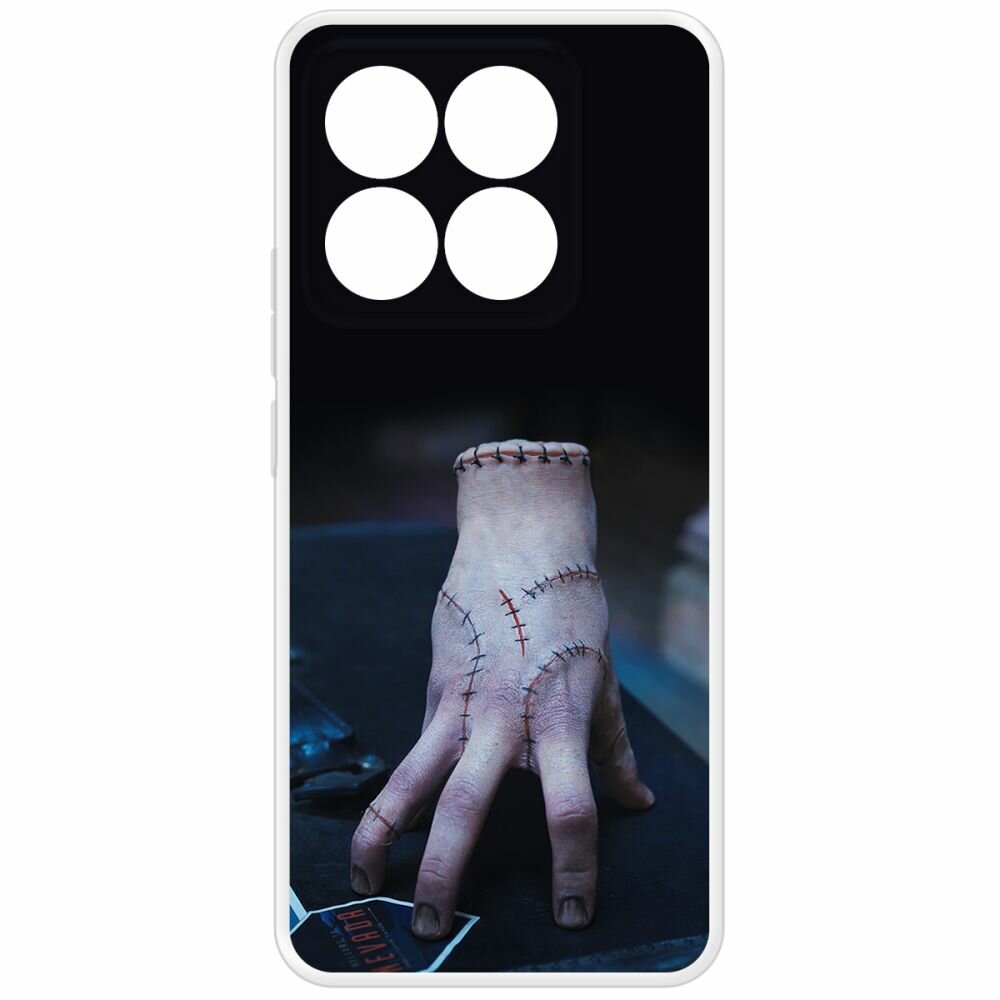 Чехол-накладка Krutoff Clear Case Уэнсдей Аддамс - Вещь для Xiaomi 14T