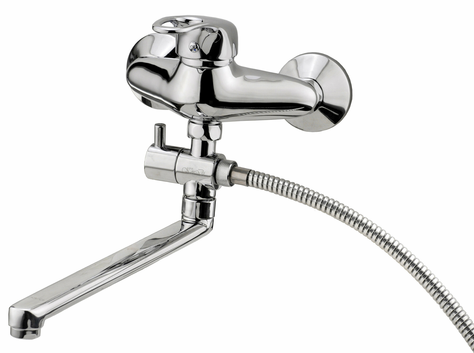 Смеситель для ванны и душа KorDi KD L302L хром.