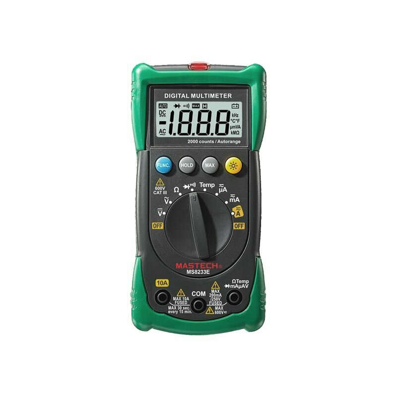 Мультиметр прибор для проводки, строительный многофункциональный мульти инструмент, тестер детектор электрика для ремонта дома или гаража