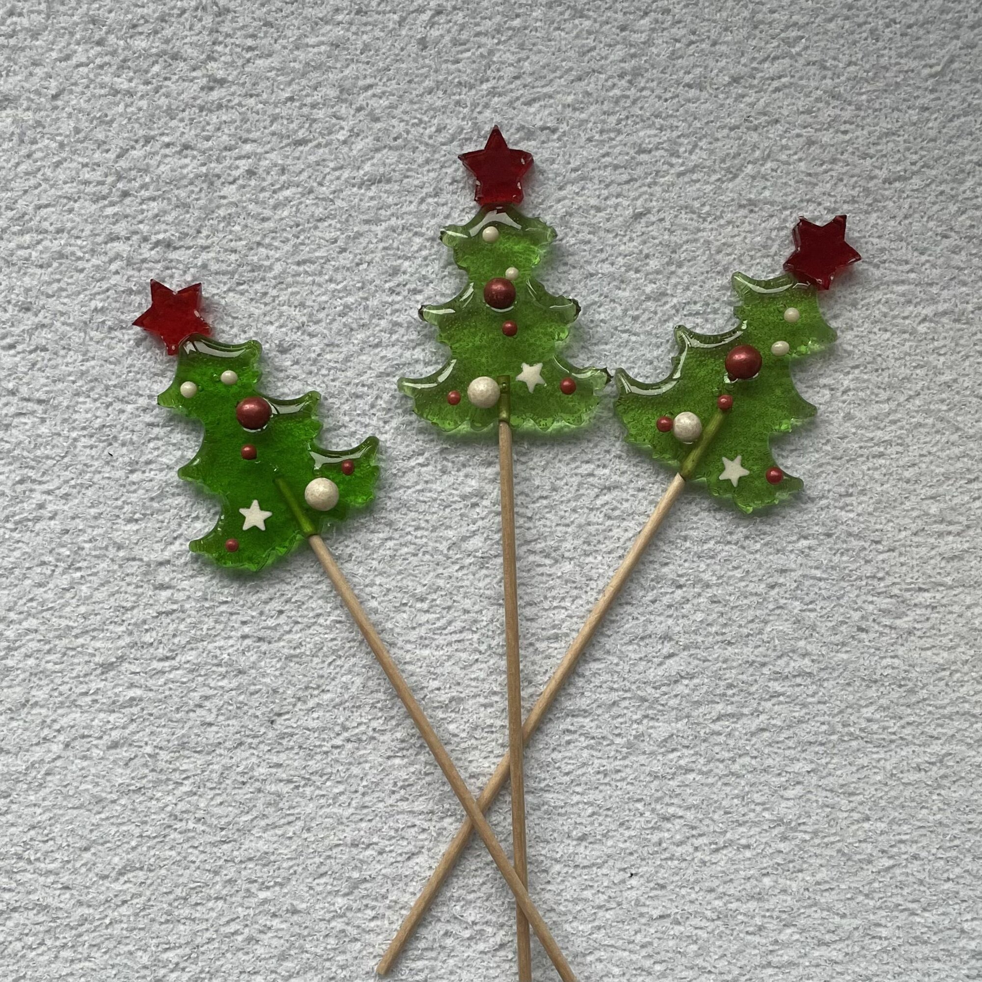 Леденцы Елочки 3 штуки