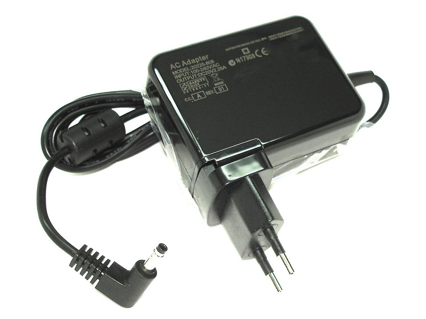 Блок питания / сетевой адаптер / зарядка / ADL45WCA, ADL45WCG, ADLX45NCCA для ноутбуков Lenovo B50-10 (B5010), 100, 510S, Yoga 710 20V 2.25A 4.0x1.7mm 45W 20225-808 тип VB