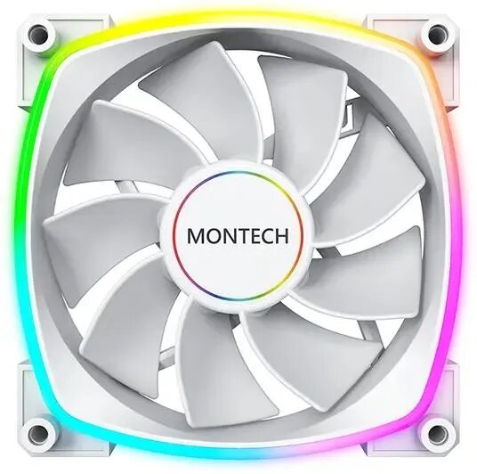 Вентилятор для корпуса 140mm Montech RX140 PWM Reverse White