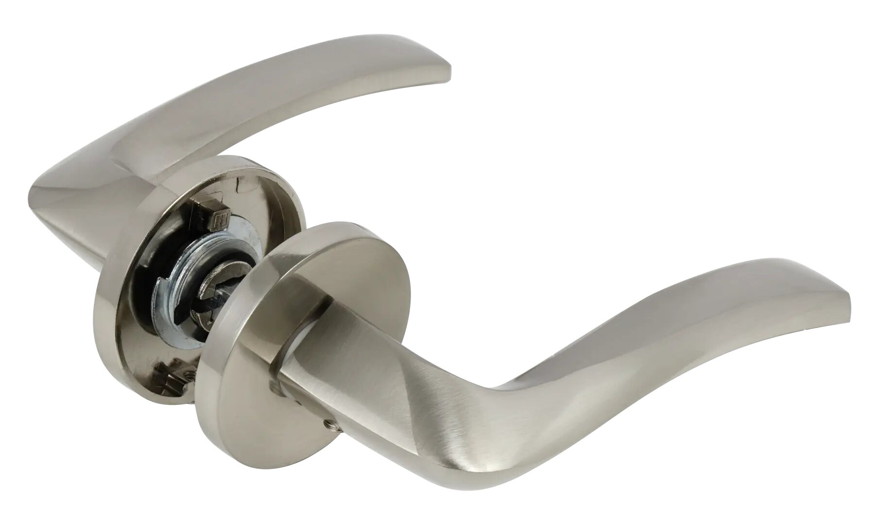 Дверные ручки Edson EDS-111H-R2, цвет никель