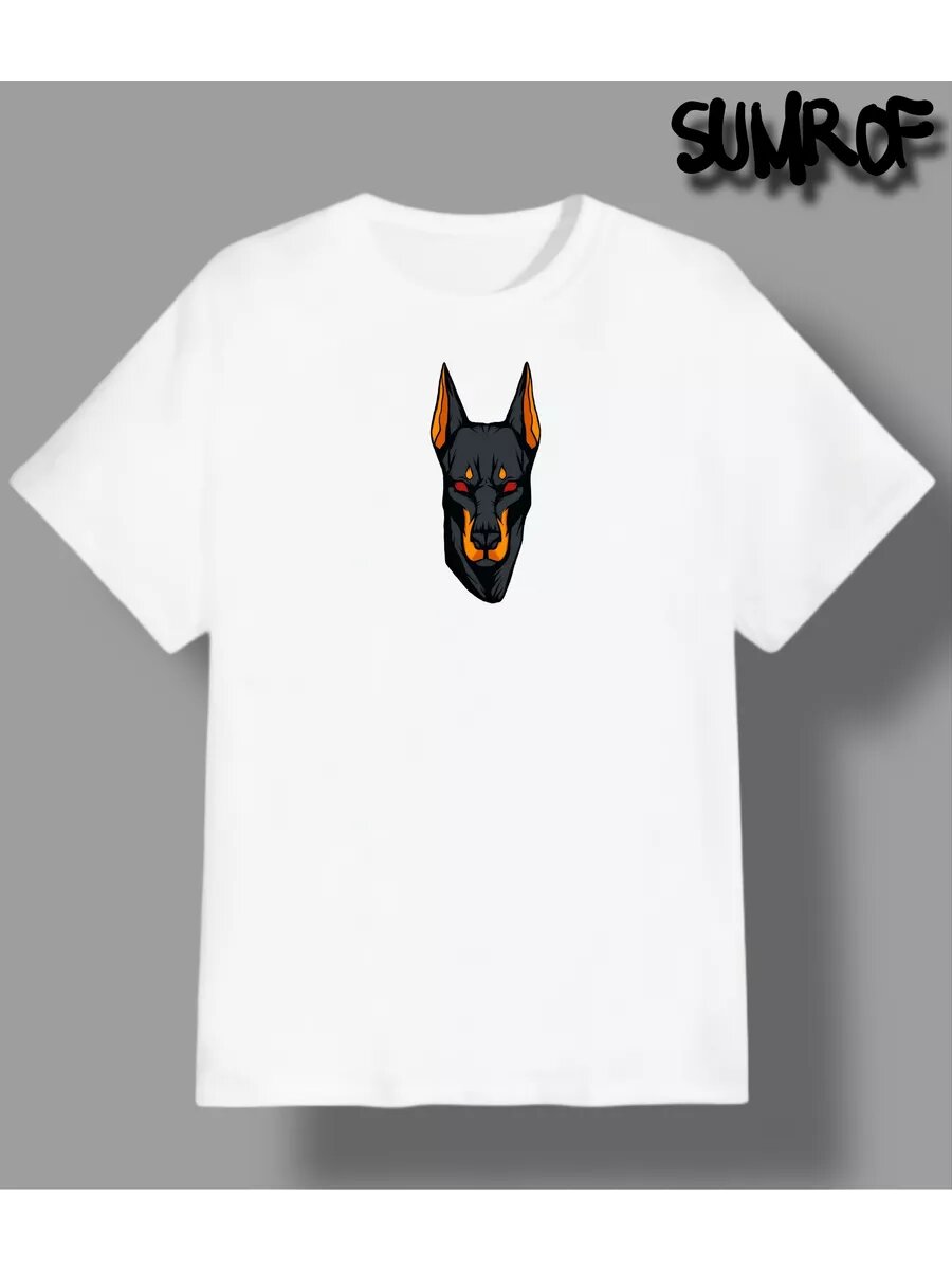 Футболка Доберман