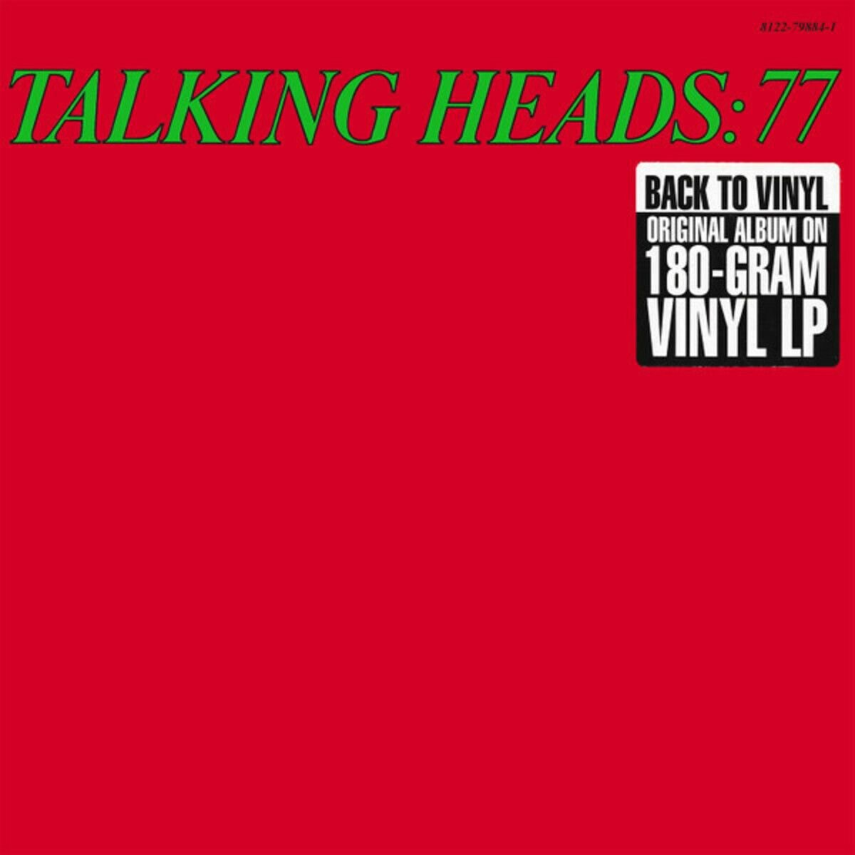 Виниловая пластинка Talking Heads "Talking Heads: 77" LP