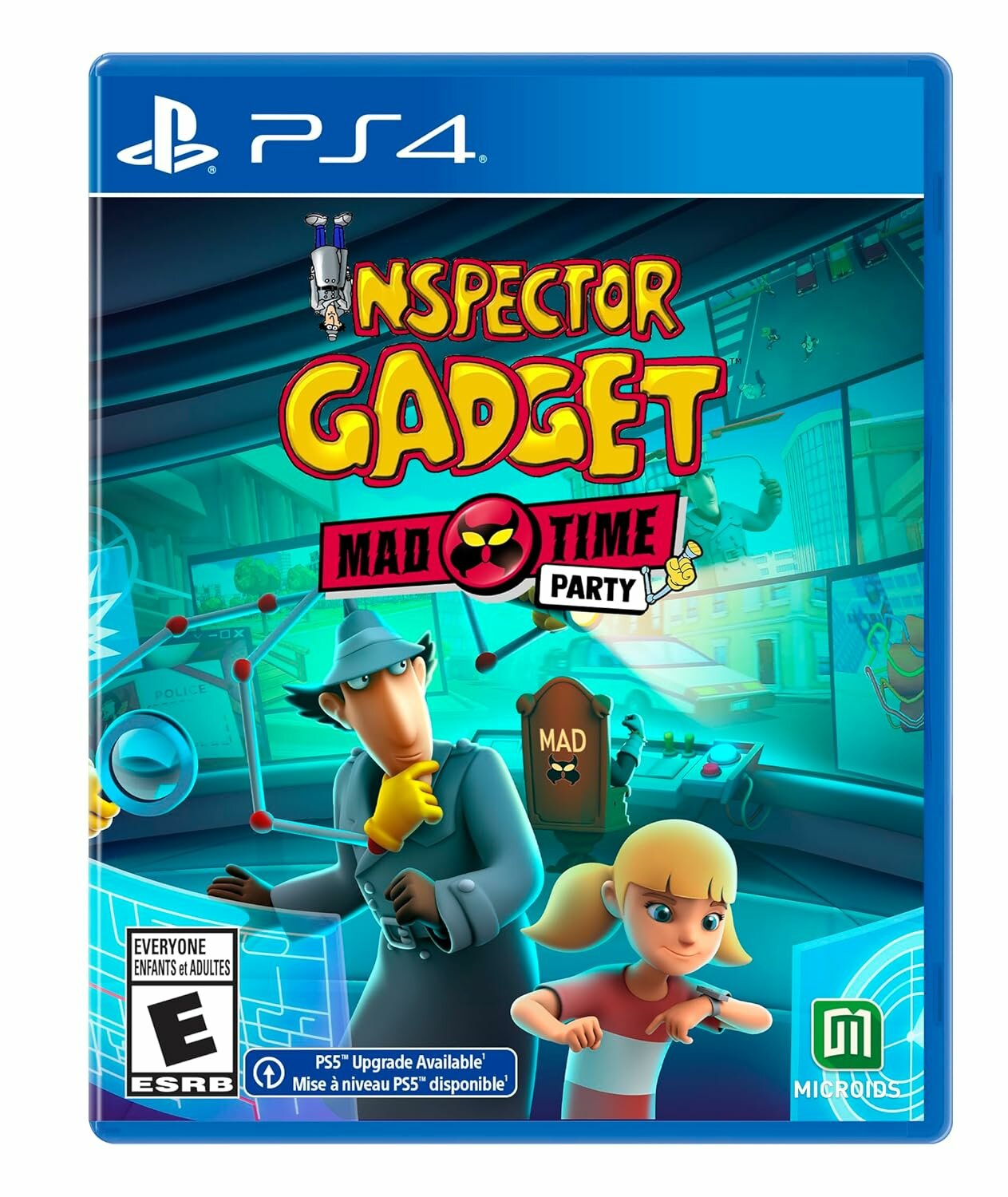 Inspector Gadget: Mad Time Party PS4 (русская версия)
