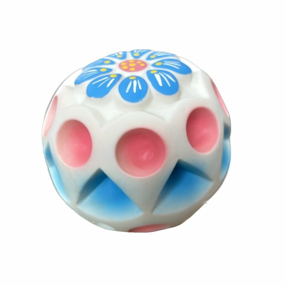 Игрушка для ванны ПКФ Игрушки "Мяч", 11 см, ПВХ