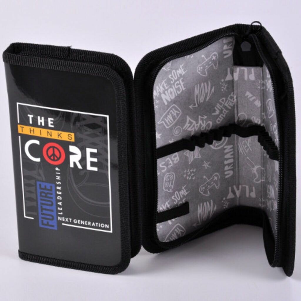 Пенал Оникс 1 отделение 190х110х27 мм, молния, ламинация картон "Core"