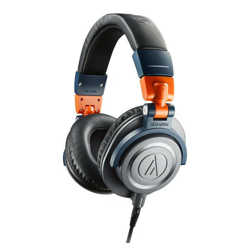 Проводные наушники Tiesanjiao M50XLAB Over-Ear Professional Fully Enclosed Monitoring Music HIFI Headphones, цвет серый