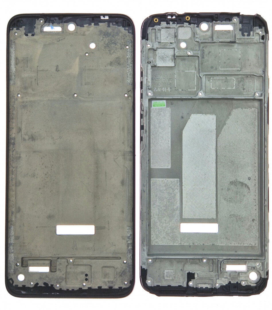 Рамка дисплея для Xiaomi Redmi 10 черный