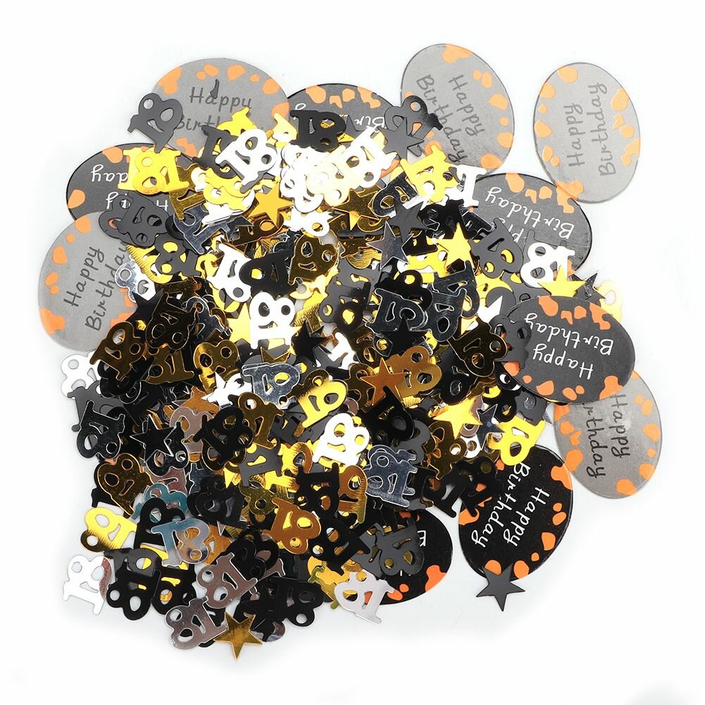 Набор для дня рождения (18 лет, конфетти, открытки)