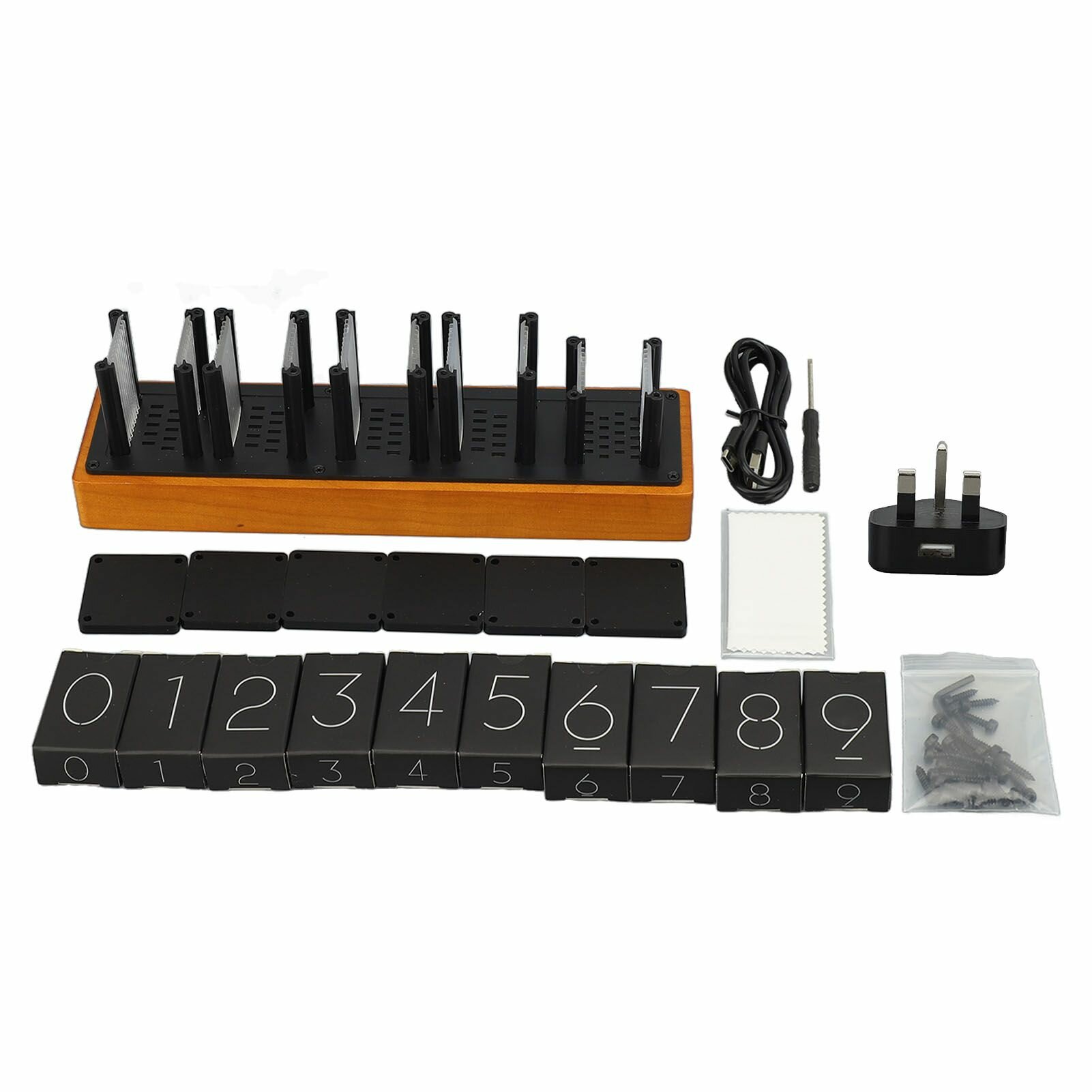 Ретро часы Nixie Tube, RGB, AU вилка