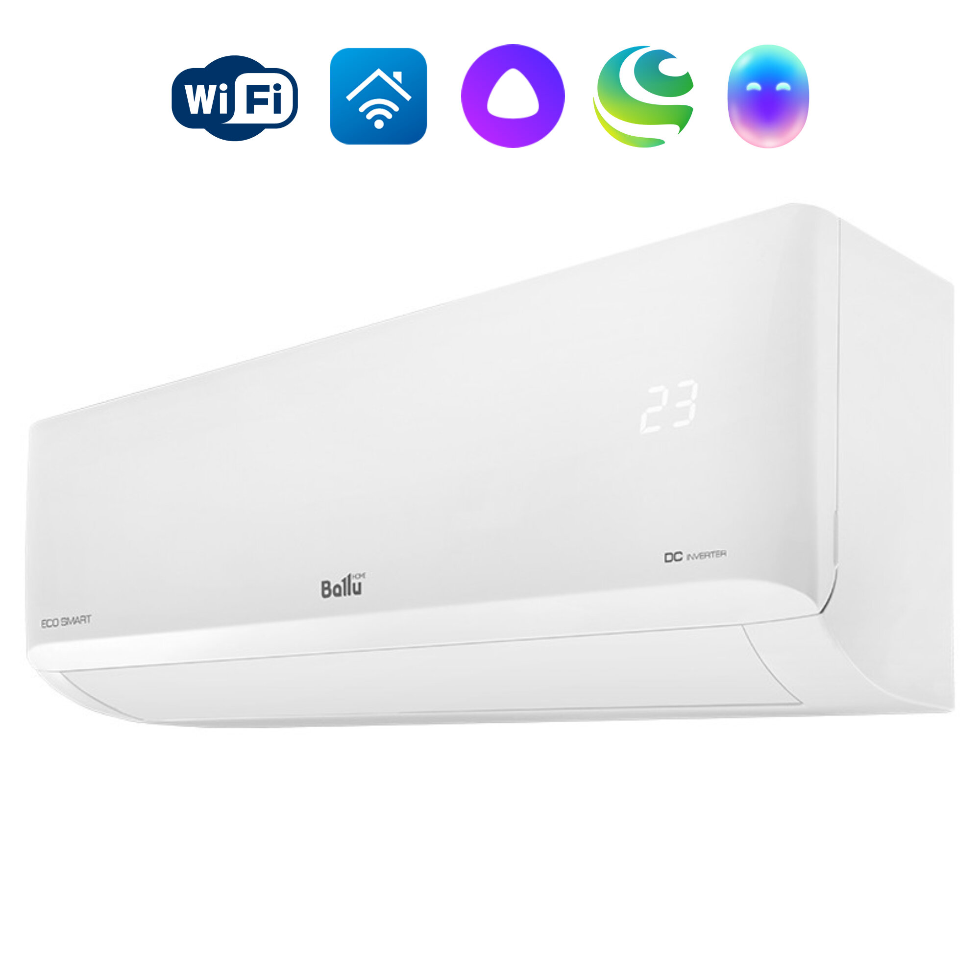 Сплит-система BALLU Eco Smart BSYI-10HN8_V4 Инвертор WiFi белый