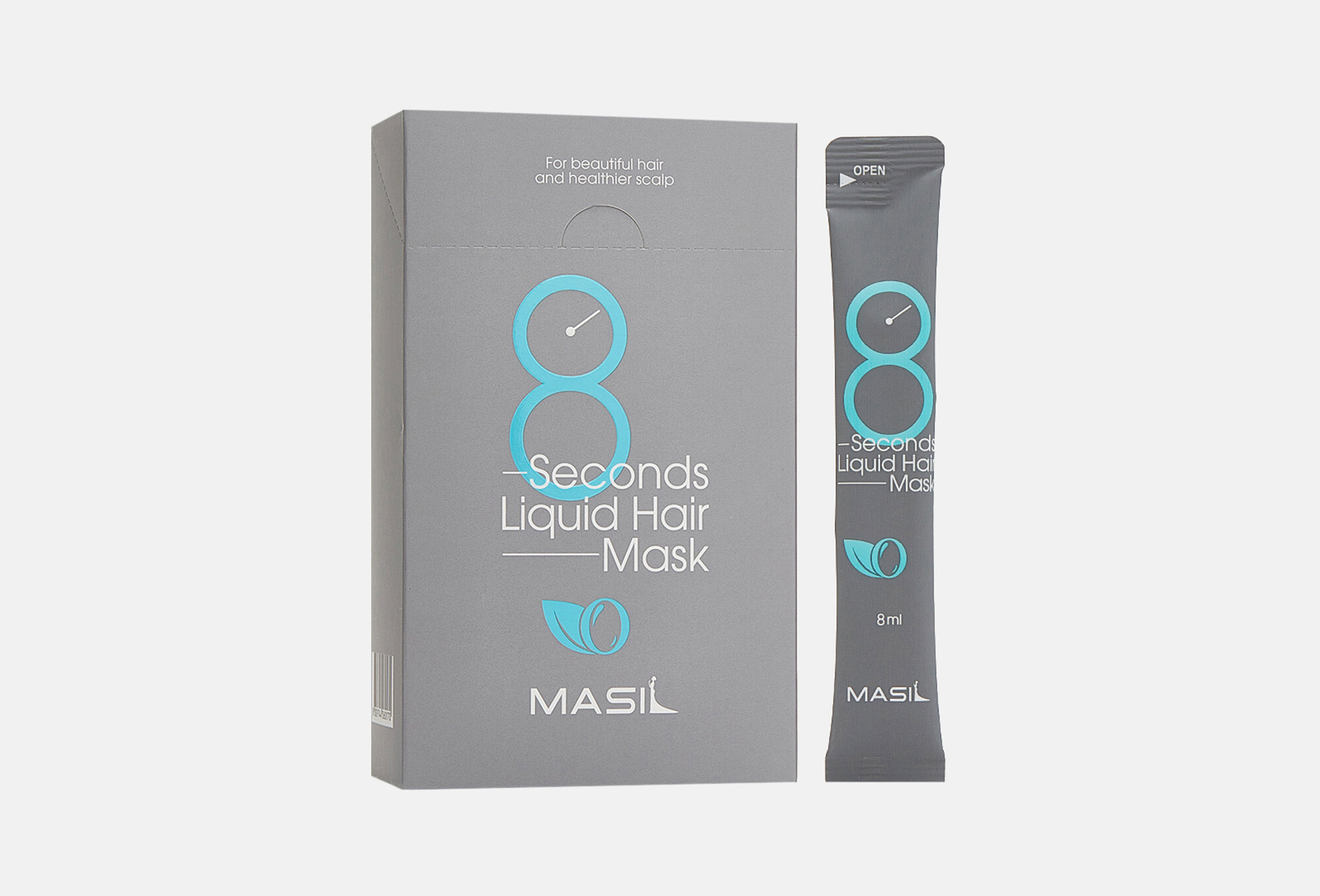 Экспресс-маска для увеличения объема волос MASIL 8 Seconds Liquid Hair Mask 8 мл