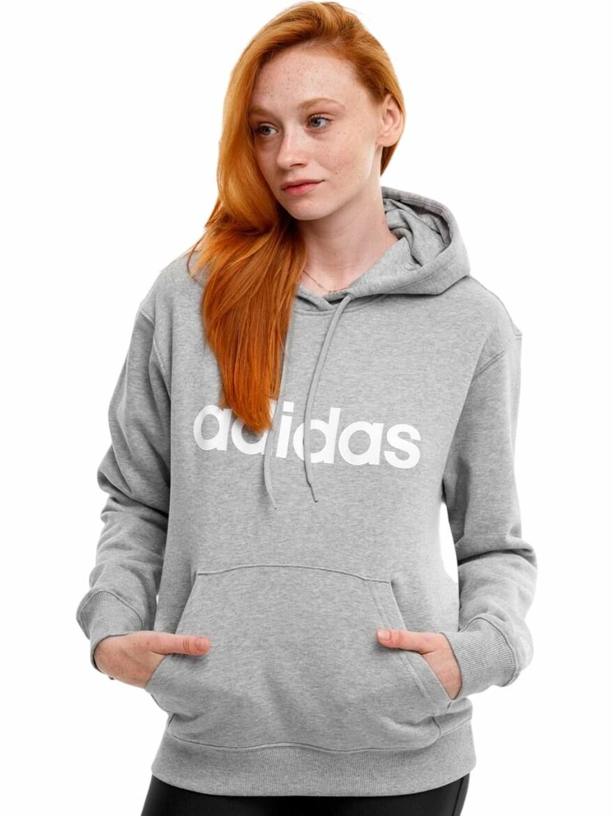 Худи спортивное Essentials Linear French Terry Hoodie W